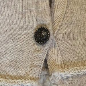 Indigo Thread Co | Tops | Indigo Thread Co Lace Trimmed Cream Top ...